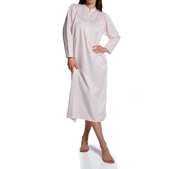 KayAnna | Intimates & Sleepwear | Kayanna Embroidered Brush Back Satin ...